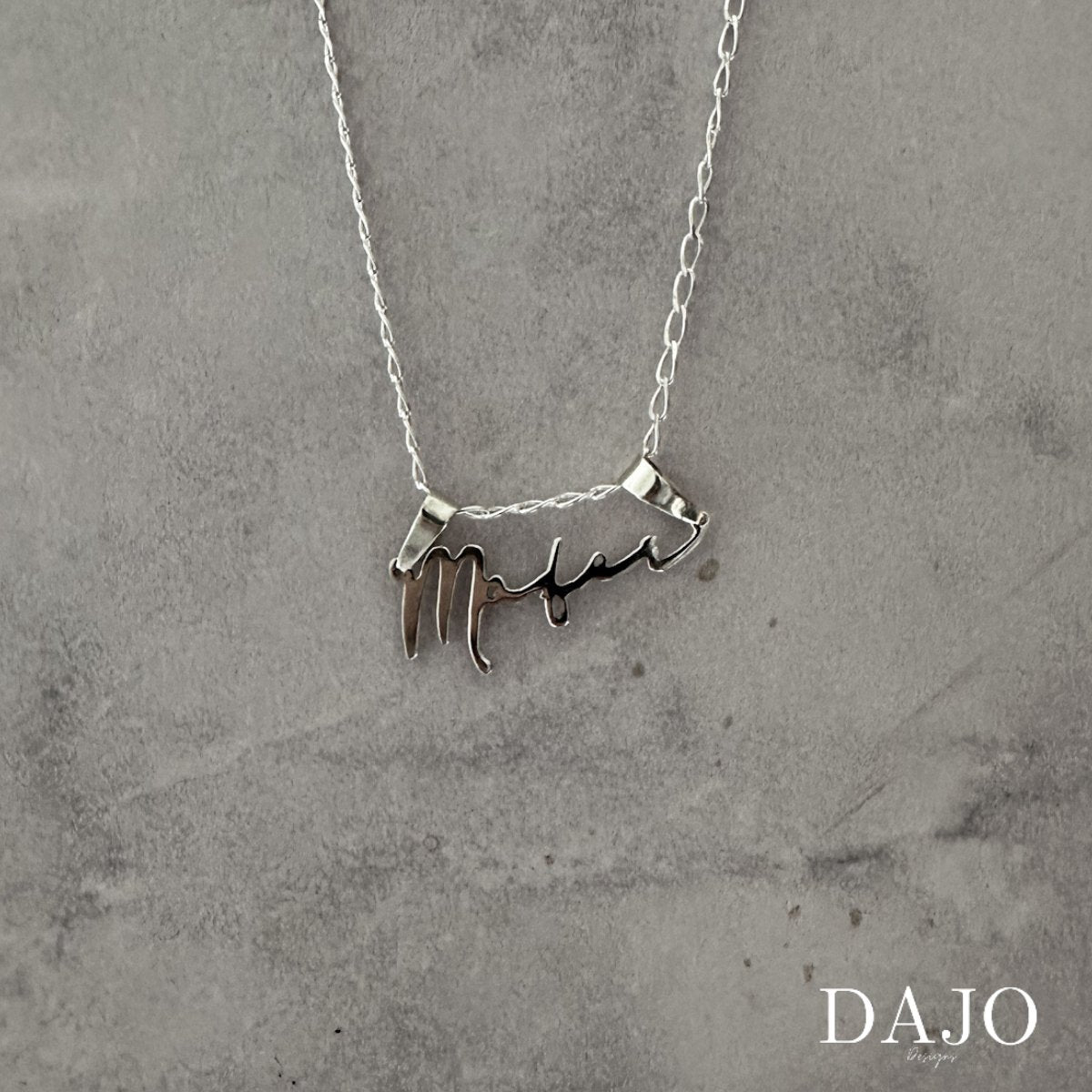 Cadena personalizada de plata .925 Dajo designs – Dajo Joyeria